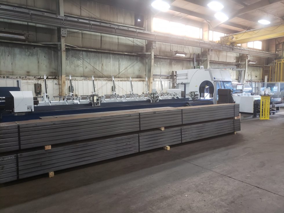 Tube Laser Cutting | Eaton Fabricating Company